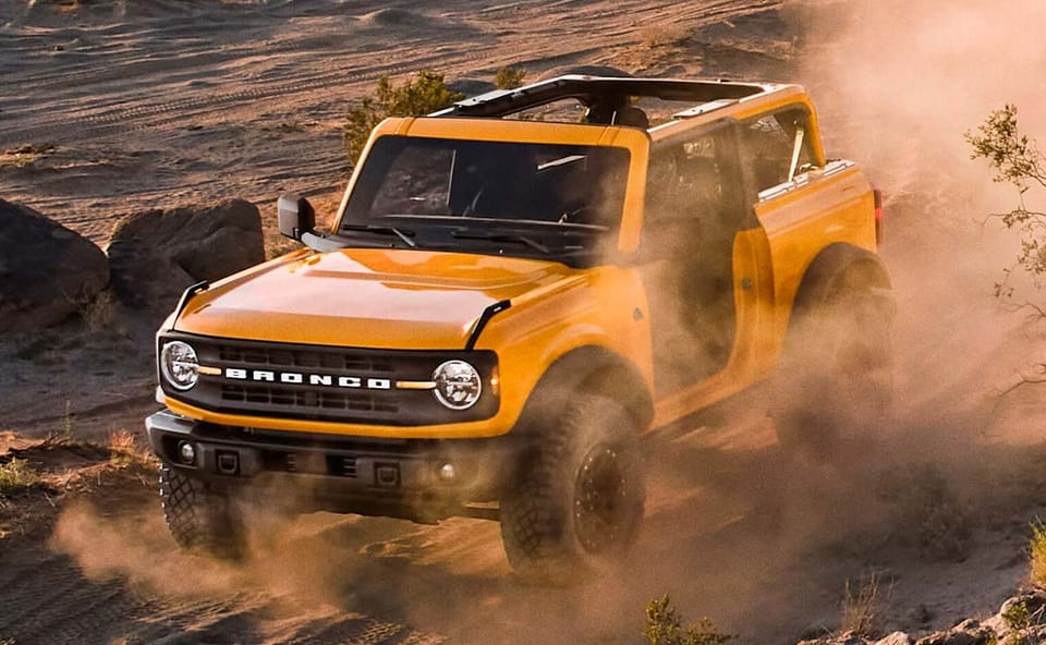 Bronco 3 puertas y 335 CV el 4x4 que Europa no trae y que en EEUU ...